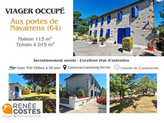 Maison 4 pièces à vendre - Castetnau-Camblong