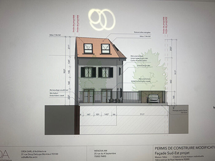 Maison à vendre - Nanterre, Vieux Pont - 5 pièces - 3 chambres