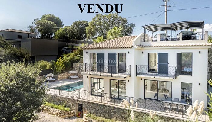 Maison à vendre - Cagnes-sur-Mer, Le Vallon des Vaux, La Campanette, Montaleigne - 6 pièces - 4 chambres