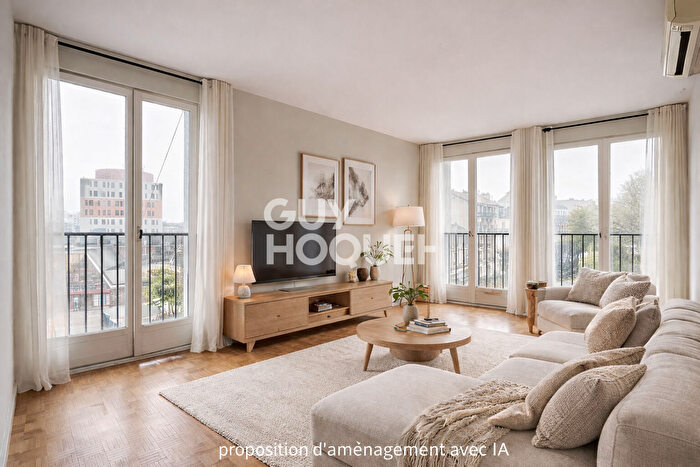 Appartement 4 pièces à Choisy-le-Roi, Centre-ville, Parc Prairie, Hautes Bornes, à vendre