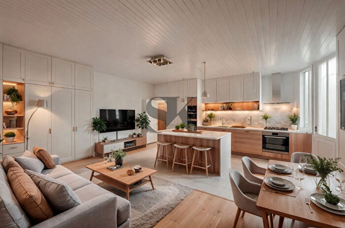 Appartement à vendre - Marseille e , Menpenti - 2 pièces - 1 chambre