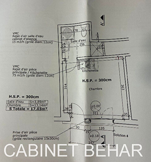 Appartement à vendre - Montreuil, Bas Montreuil, Etienne Marcel, Chanzy - 1 pièce