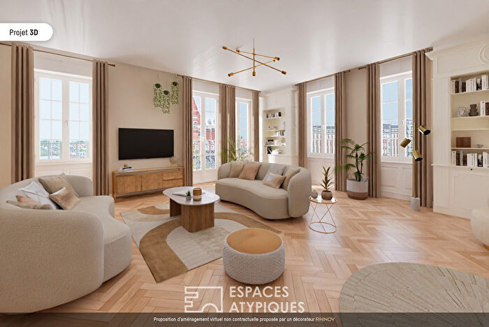 Appartement à louer - Strasbourg, Orangerie - 5 pièces - 3 chambres