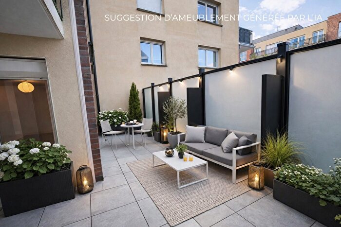 Appartement à vendre - Lille - 2 pièces - 1 chambre