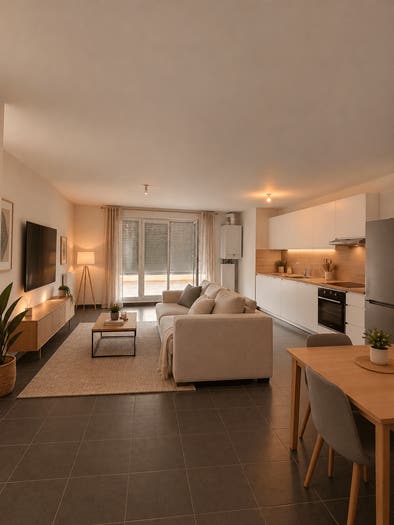 Appartement 5 pièces à louer - Ferrandière Maisons-Neuves, Villeurbanne