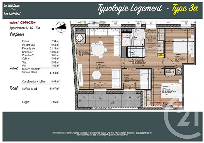 Appartement 3 pièces à Cauterets, à vendre