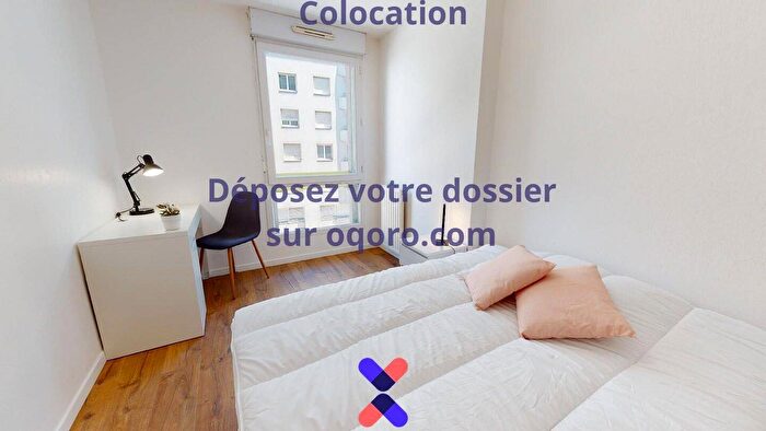Appartement à louer - Gratte Ciel, Villeurbanne - 5 pièces - 4 chambres