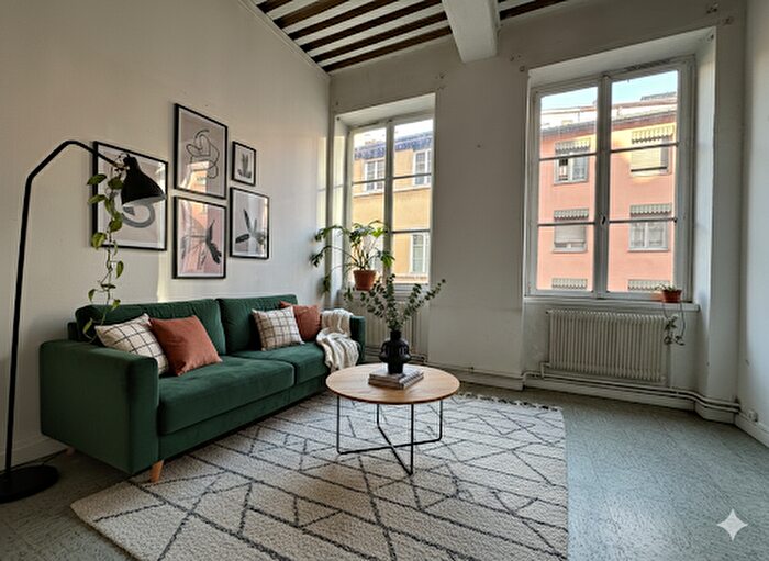 Appartement à vendre - Lyon er , Haut, Coeur des Pentes - 4 pièces - 2 chambres