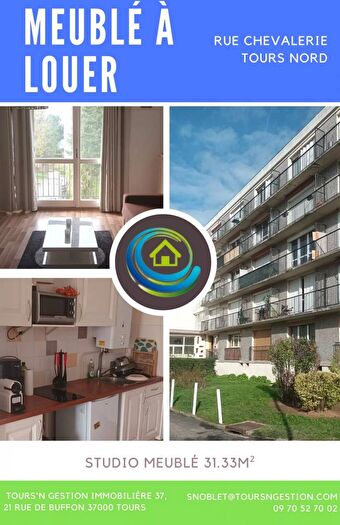 Appartement à louer - Europe, Tours - 1 pièce