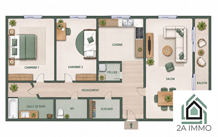 Maisons à vendre et appartements à louer - 3