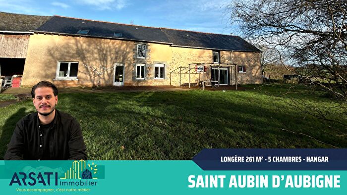 Maison à vendre - Saint-Aubin-dAubigné - 8 pièces - 5 chambres