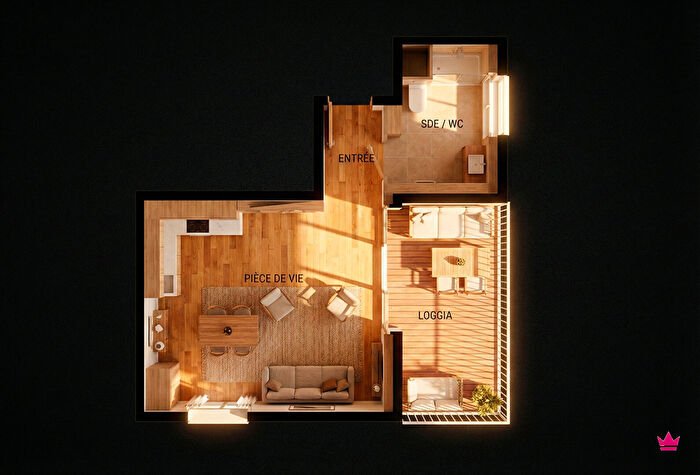 Appartement à vendre - Villeurbanne, Zola, Pressence - 1 pièce