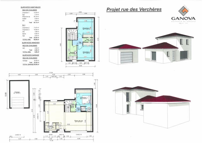 Maisons à vendre et appartements à louer - 3