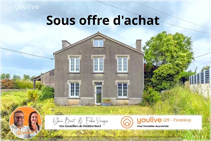 Maison à vendre - Cléder - 5 pièces - 2 chambres