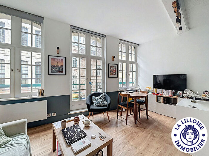Appartement à vendre - Lille, Vieux Lille - 2 pièces - 1 chambre
