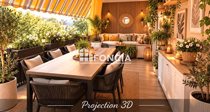 Nice, Borriglione : Appartement 3 pièces à vendre