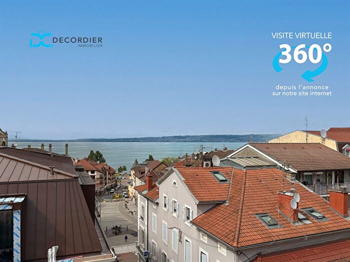 Appartement à vendre - Évian-les-Bains - 4 pièces - 3 chambres