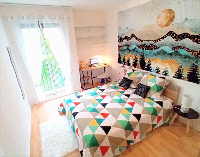 Appartement à louer - Moulin à Vent-Vertefeuille, Perpignan - 1 pièce