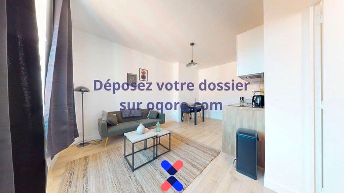 Grandclément, Villeurbanne : Appartement 1 pièce à louer