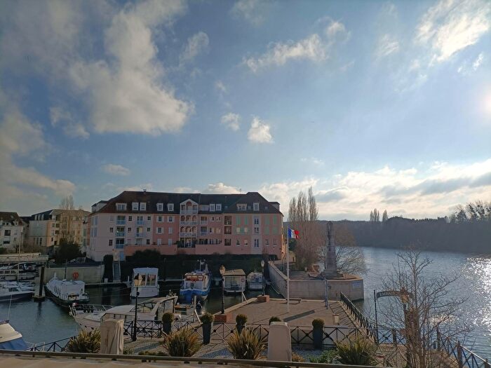 Appartement à vendre - Cergy, Bords dOise - 3 pièces - 2 chambres