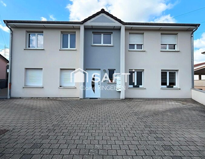 Appartement à vendre - Behren-lès-Forbach - 3 pièces - 2 chambres
