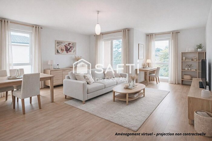 Appartement à vendre - Saint-Sébastien-sur-Loire, Est - 4 pièces - 3 chambres