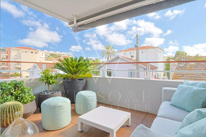 Cannes, Californie Pezou : Appartement 2 pièces à vendre