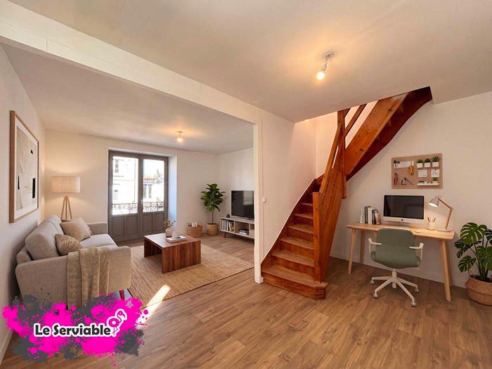 Centre Sud, Luxeuil-les-Bains : Appartement 4 pièces à louer