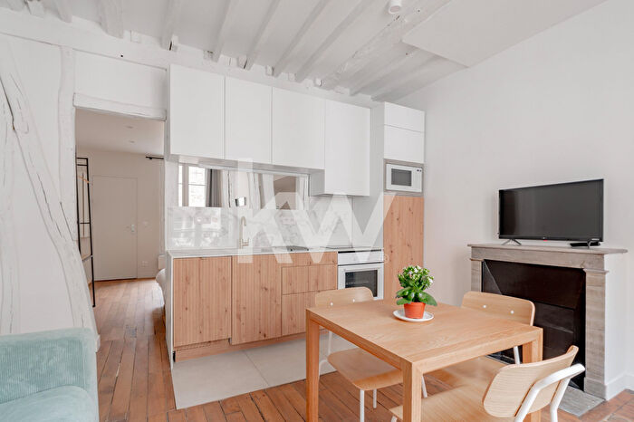 Appartement à vendre - Paris e , Montparnasse, Raspail - 2 pièces - 1 chambre