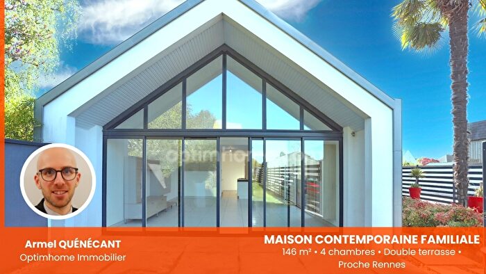 Maison à vendre - Chantepie - 5 pièces - 4 chambres