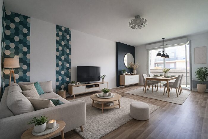 Appartement à vendre - Bouguenais, La Croix-Jeannette - 3 pièces - 2 chambres