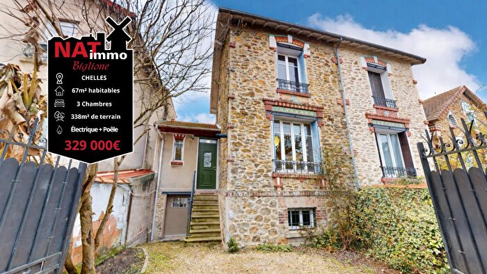 Maison à vendre - Chelles, Arcades, Castermant - 4 pièces - 3 chambres