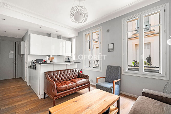 Appartement 2 pièces à Paris 17ème, La Fourche, Guy Moquet, à vendre