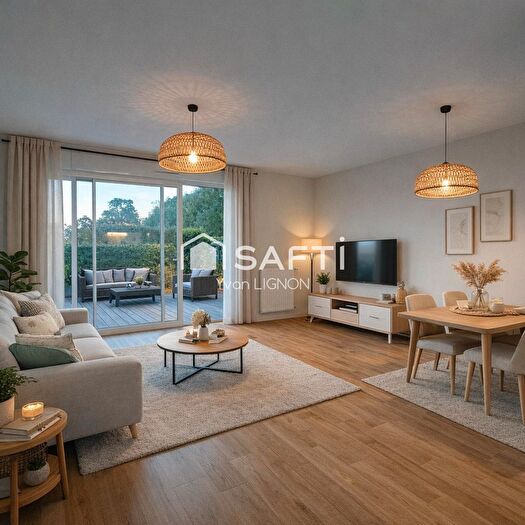 Appartement à vendre - Saint-André-des-Eaux - 3 pièces - 2 chambres