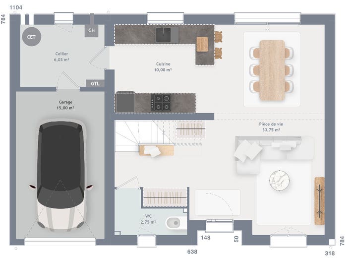 Maisons à vendre et appartements à louer - 3