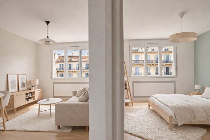 Appartement à vendre - Marseille e , Saint-Lambert - 2 pièces - 1 chambre