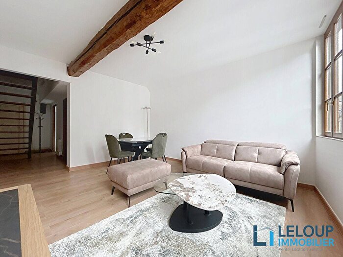 Appartement à louer - Vieux Marché-Cathédrale, Rouen - 2 pièces - 1 chambre