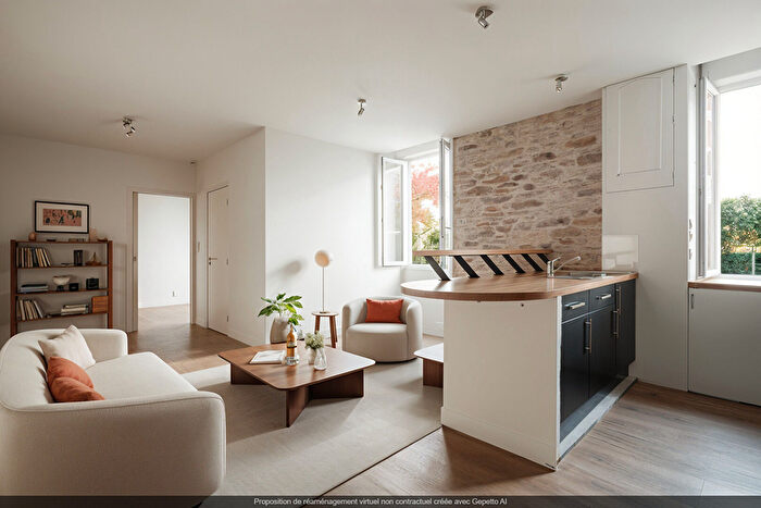 Appartement à vendre - Nantes, Doulon, Bottières, Toutes Aides, Le Grand Blottereau - 2 pièces - 1 chambre