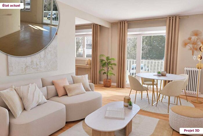 Appartement à vendre - Nevers, République, Préfecture - 3 pièces - 2 chambres