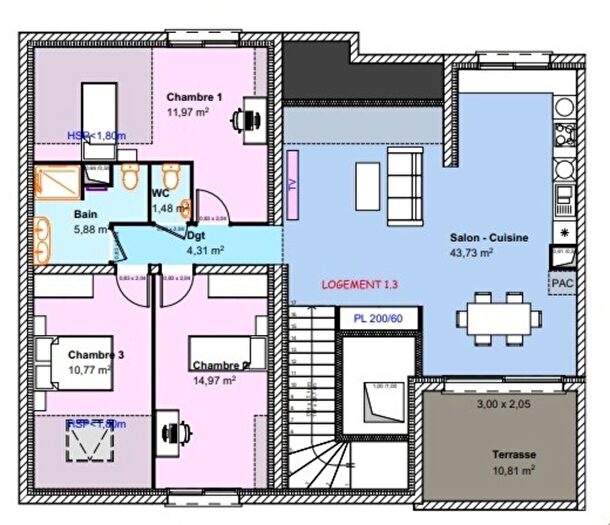 Maisons à vendre et appartements à louer - 3