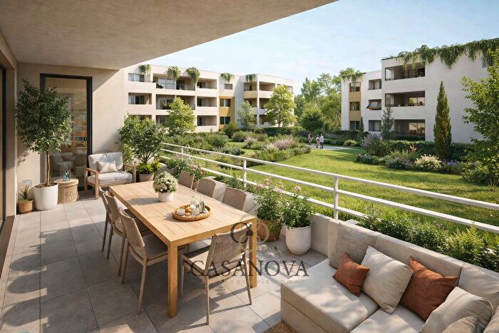 Appartement à vendre - Castelnau-le-Lez, Moutte, Sablas - 3 pièces - 2 chambres