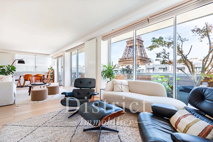 Paris 15ème, Champ de Mars : Appartement 6 pièces à vendre