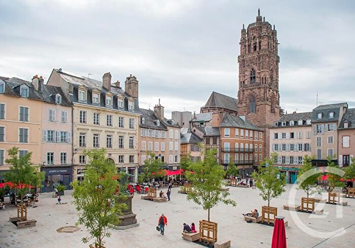 Appartement à vendre - Rodez, Centre historique, Vieux-Rodez - 2 pièces - 1 chambre