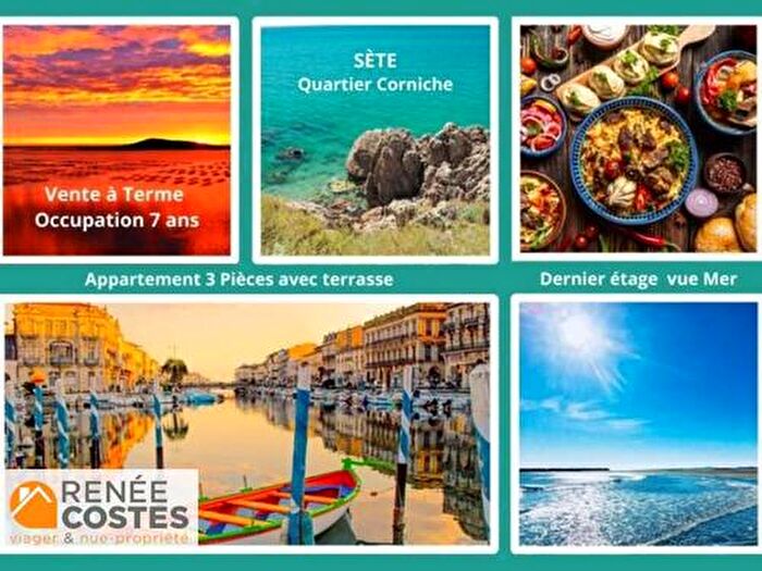 Appartement à vendre - Sète - 3 pièces - 2 chambres