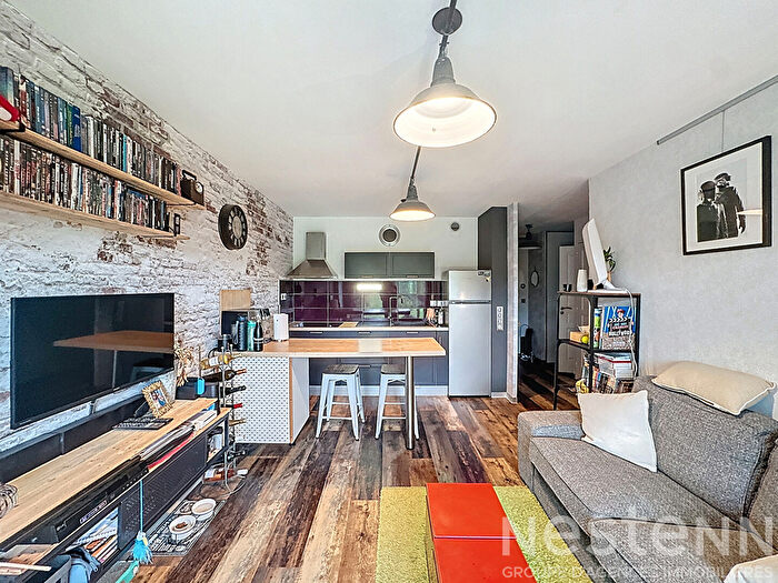 Appartement à vendre - Kervignac - 2 pièces - 1 chambre