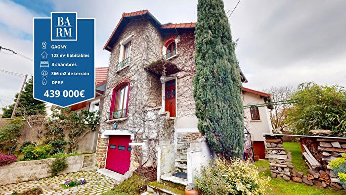 Maison à vendre - Gagny, Maison Blanche - 5 pièces - 3 chambres