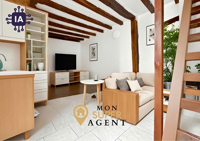 Appartement à vendre - Melun, Centre-ville - 2 pièces - 1 chambre