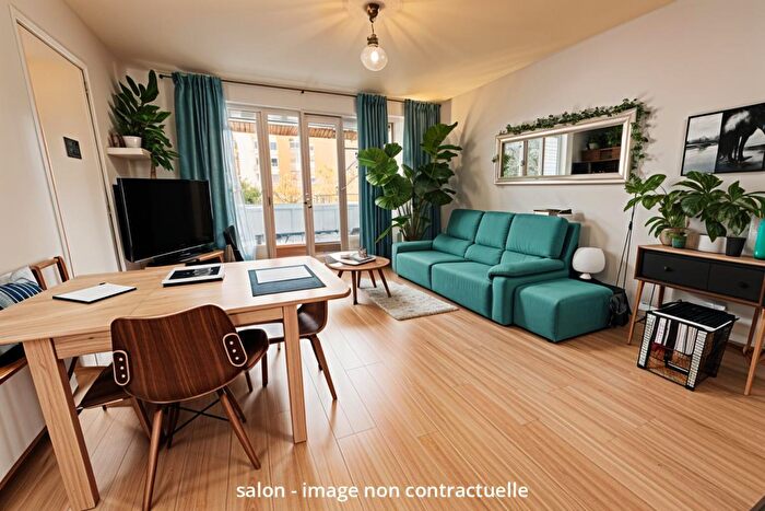 Appartement à vendre - Caluire-et-Cuire, Cuire-le-bas, Cuire-le-Haut - 3 pièces - 2 chambres