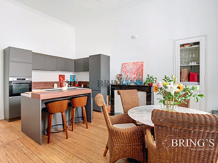 Appartement à vendre - Nantes, Centre-ville - 4 pièces - 2 chambres