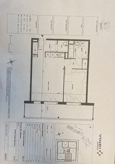 Appartement à louer - Ramonville-Saint-Agne - 2 pièces - 1 chambre